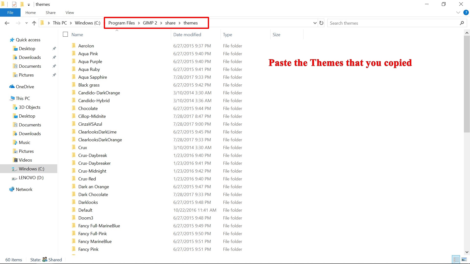 How to change your Gimp theme with gtk2-runtime-2.24.10 and Theme selector for Window